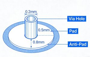 PCB Via Design Rules for Reliable Manufacturing: Sizes, Types and Best ...